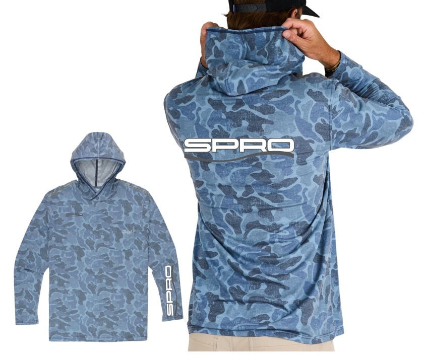 MARSH WEAR PULLOVER BLUE CAMO – SPRO Sports Professionals