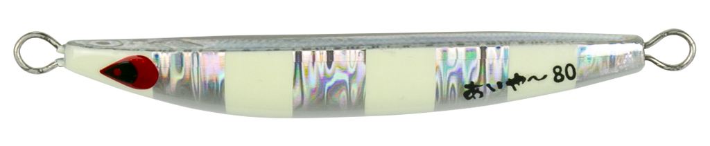 AIYA JIG SILVER ZEBRA-STRIPE GLOWING – SPRO Sports Professionals