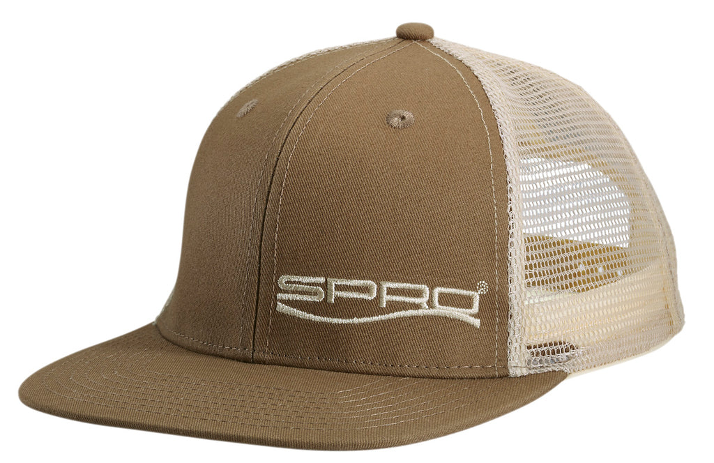 SPRO TRUCKER HAT BROWN/BEIGE BEIGE – SPRO Sports Professionals