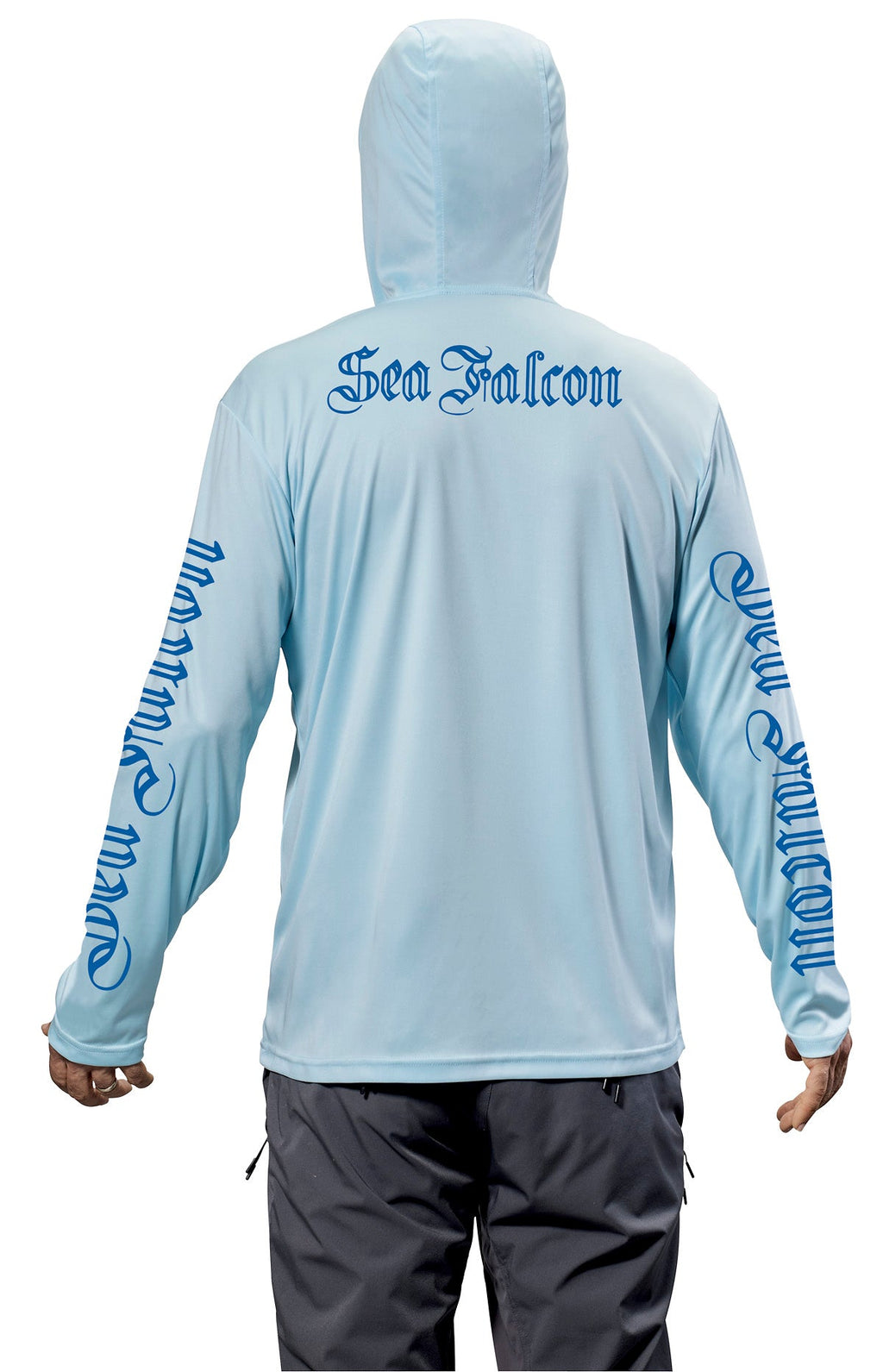 SEA FALCON SUN HOODIE LIGHT BLUE – SPRO Sports Professionals