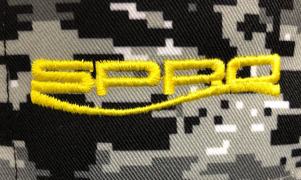 *SPRO TRUCKER HAT DIGITAL CAMO/GRAY YELLOW – SPRO Sports Professionals